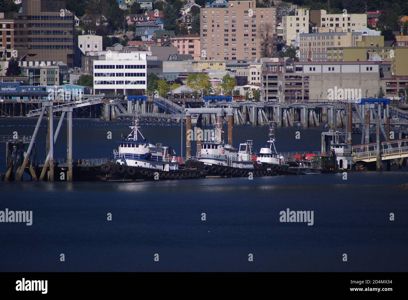 Tugs Le Cheval Rouge, Taku Wind, Juneau, Alaska, USA Stock Photo - Alamy