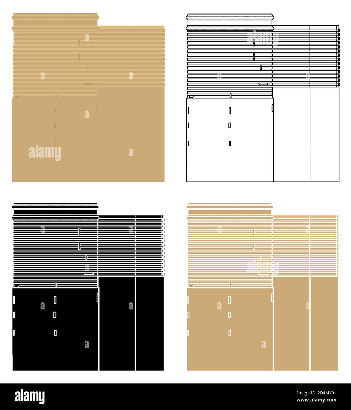 Azerbaijan baku architecture vector Stock Vector Images - Alamy