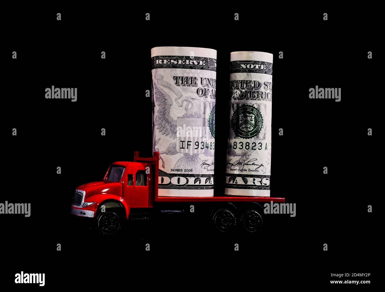 Transportation of Money Stock Photo - Alamy