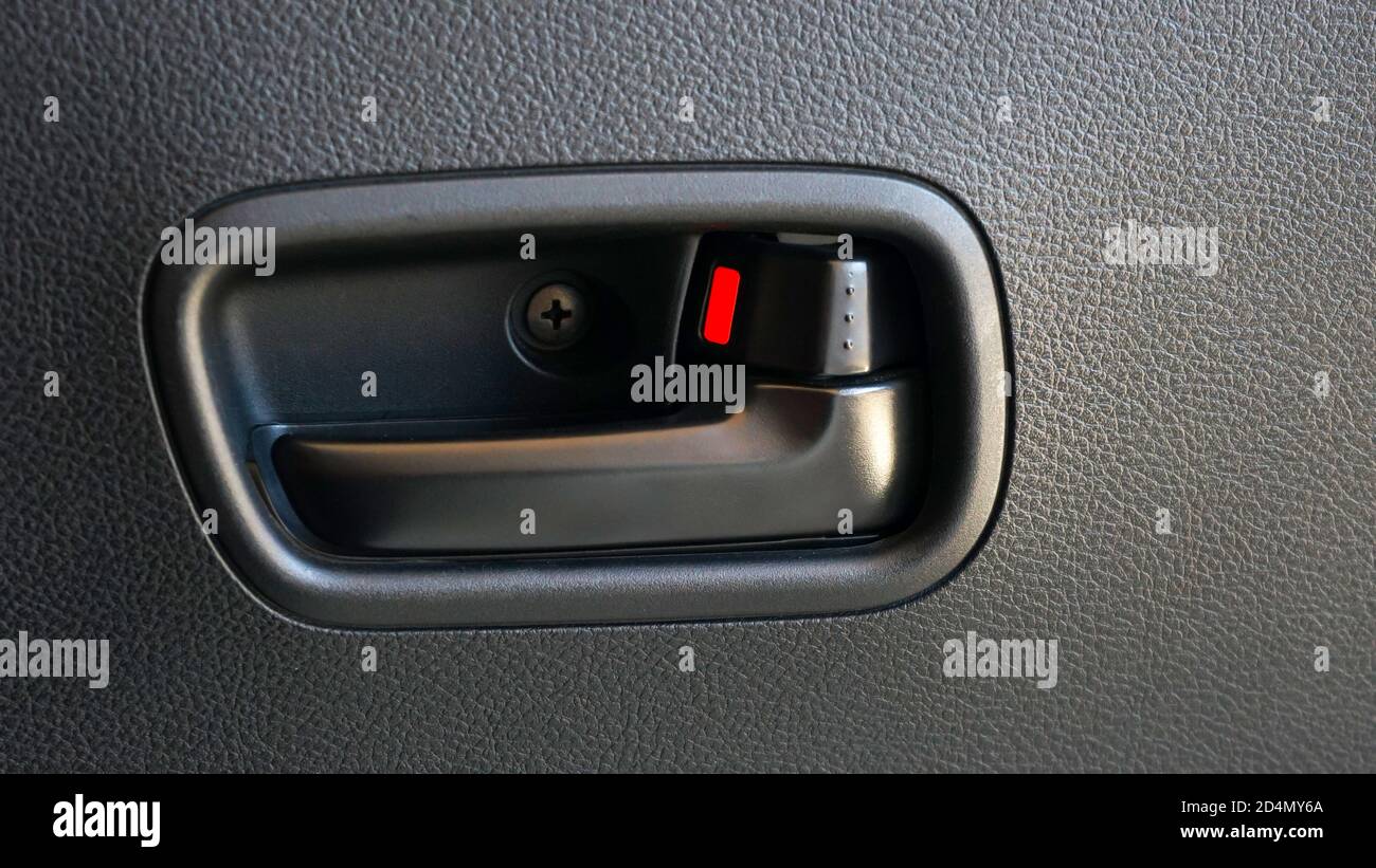 Inside car door lock hi-res stock photography and images - Alamy