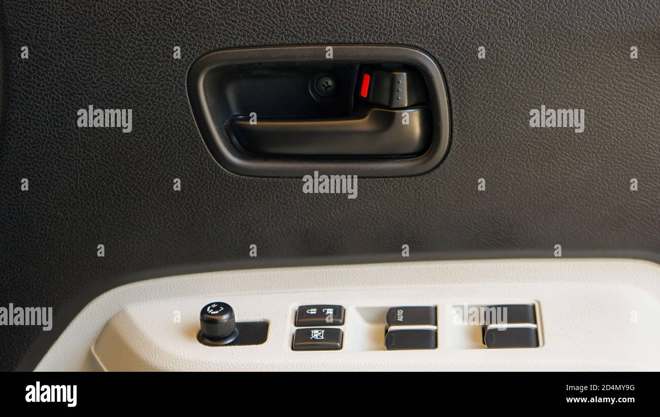 Inside car door lock hi-res stock photography and images - Alamy