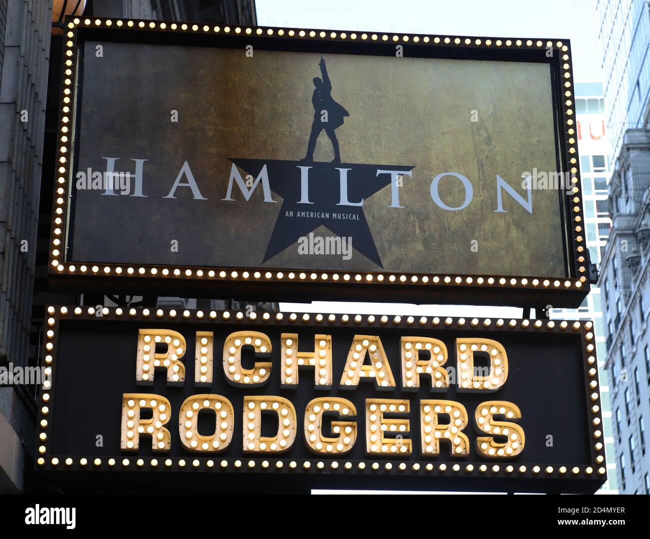 Richard rogers theater hamilton hi-res stock photography and images - Alamy