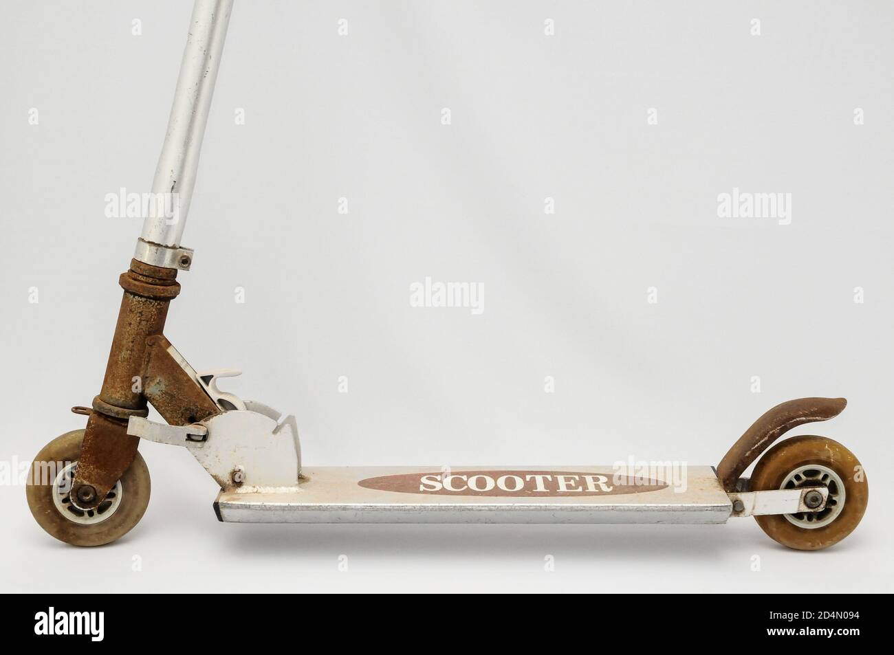 metal scooter for child Stock Photo - Alamy