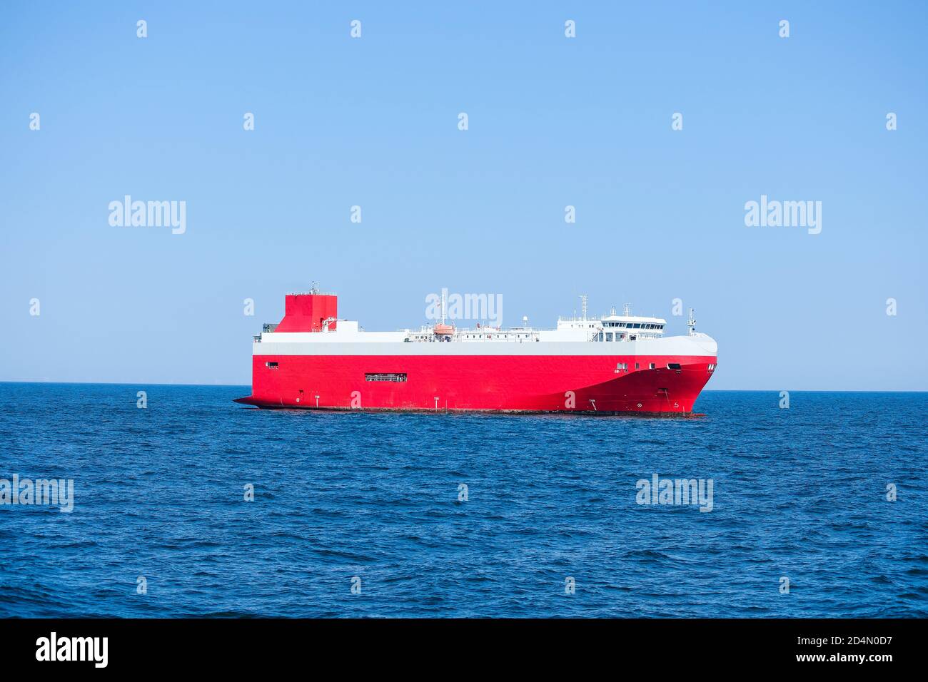 Beautiful shot red freighter hi-res stock photography and images - Alamy