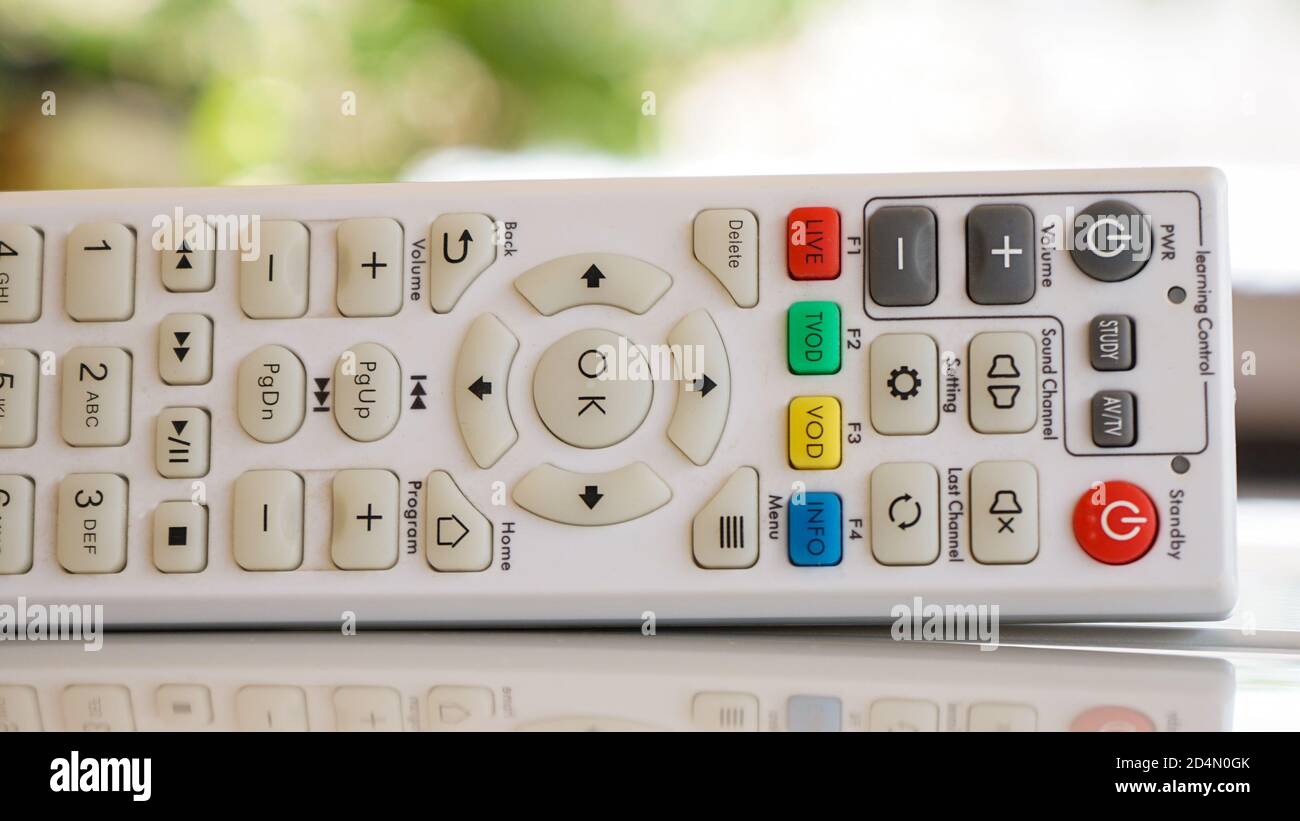 Television electronic menu hi-res stock photography and images - Alamy