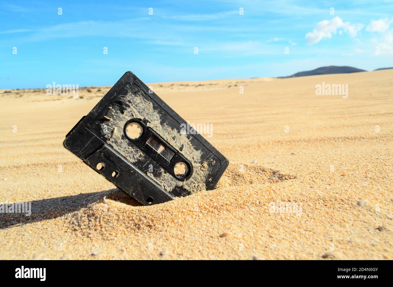 Object in the Dry Desert Stock Photo - Alamy