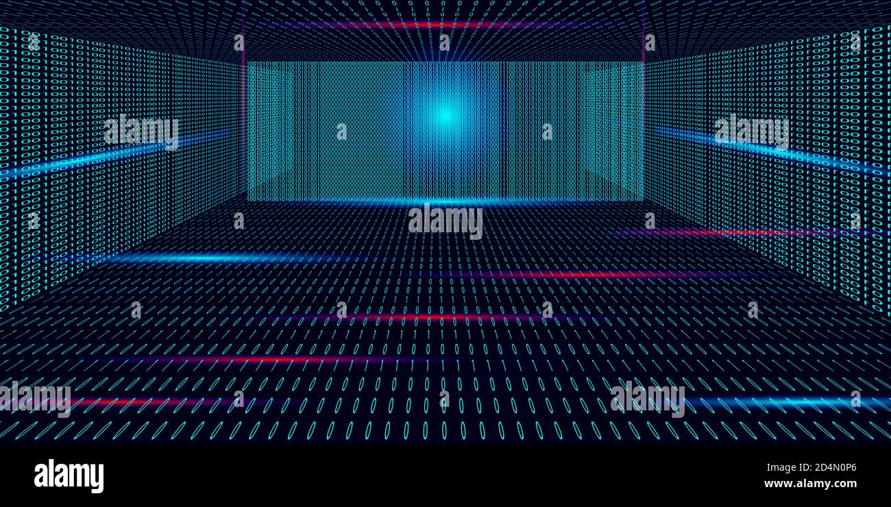 Futuristic abstract background illustration Stock Photo - Alamy