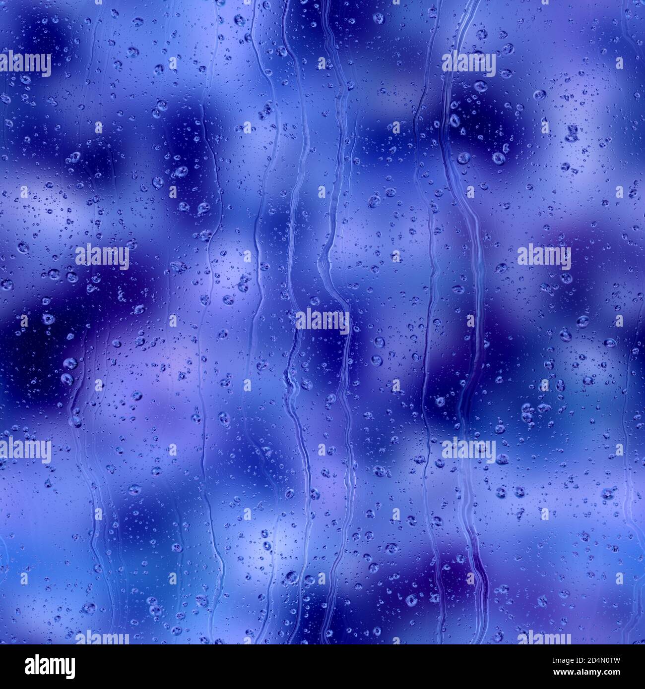 Seamless rain drop water repeat pattern on blur Stock Photo - Alamy