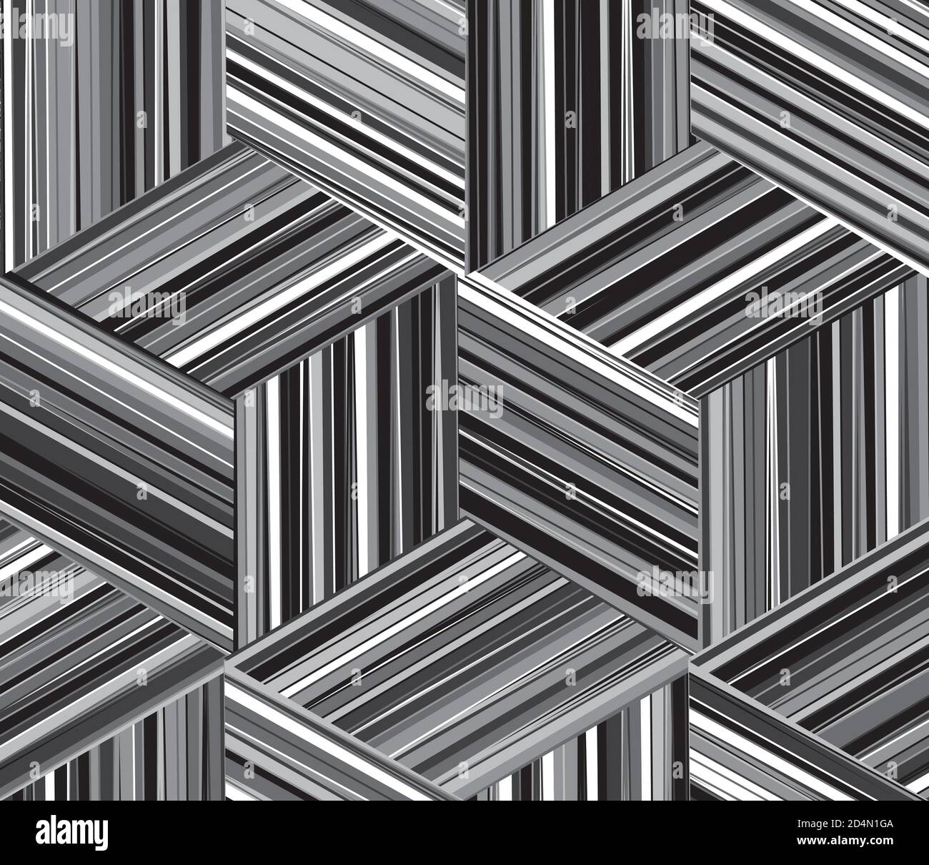 Seamless pattern with gray segments(cube Stock Vector Image & Art - Alamy