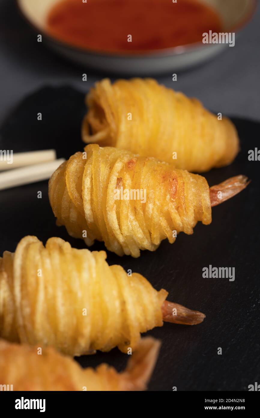 Potato string shrimp hi-res stock photography and images - Alamy