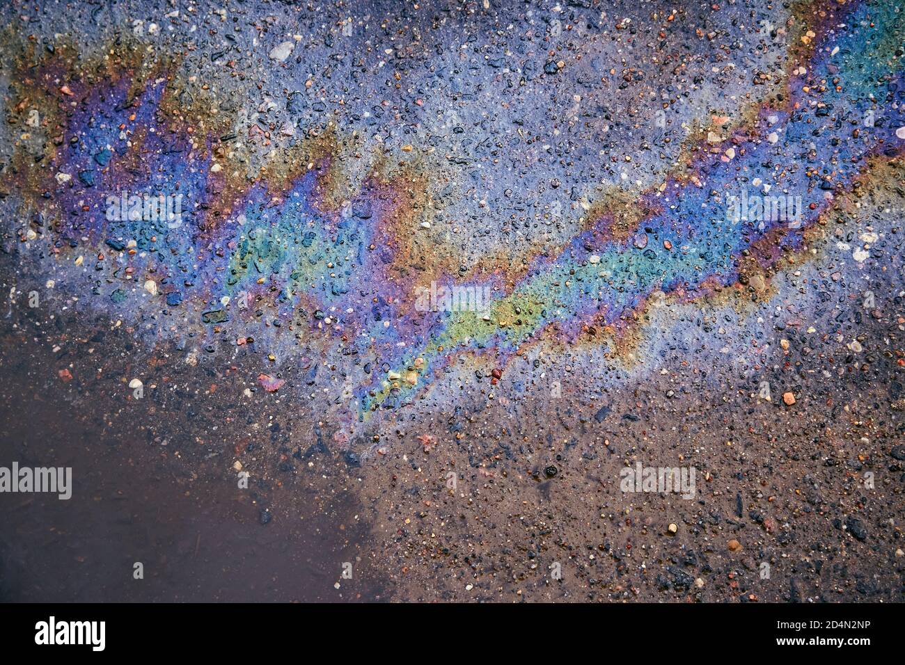 Oil puddle drain hi-res stock photography and images - Alamy