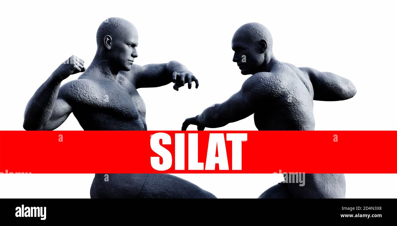 Silat Class Combat Fighting Sports Background Stock Photo - Alamy