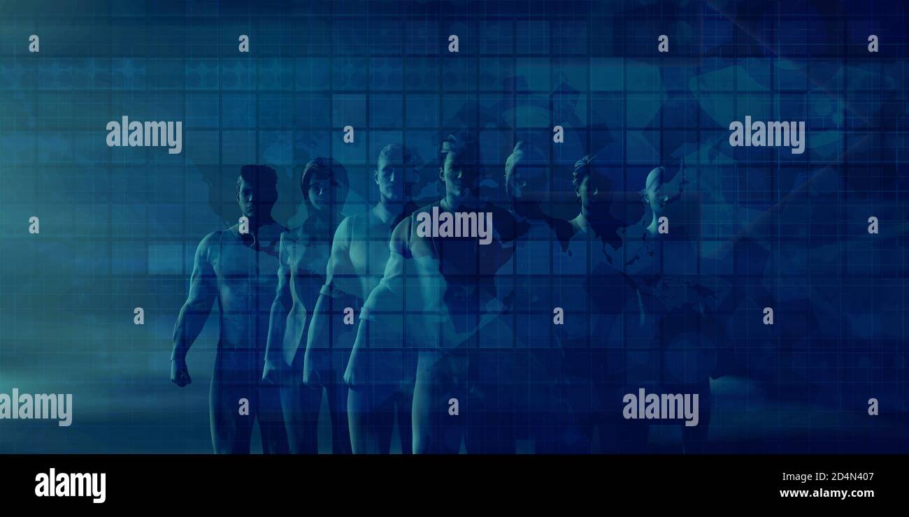 Workforce Development and Management Solutions with Business People ...