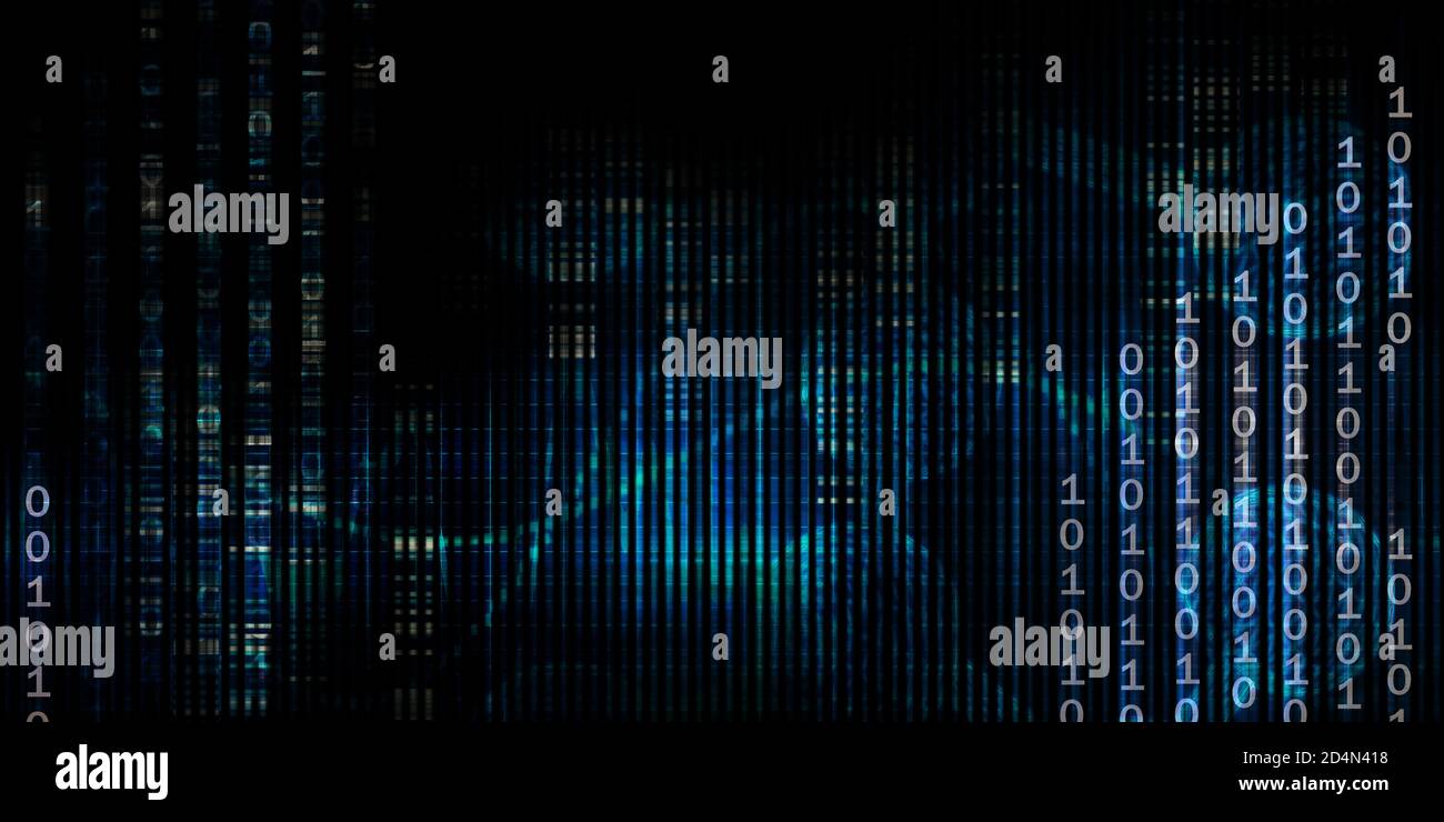 Science Technology Data as a Abstract Art Stock Photo - Alamy