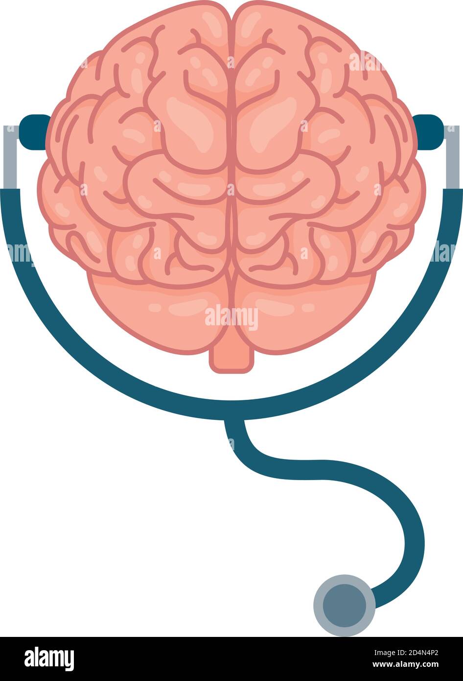 brain human mental health care icon vector illustration design Stock ...