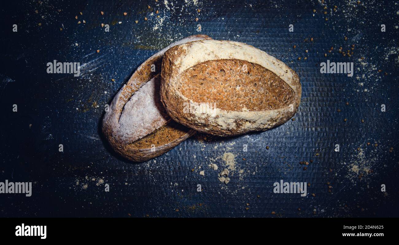 Closeup shot of delicious gluten-free bread Stock Photo - Alamy