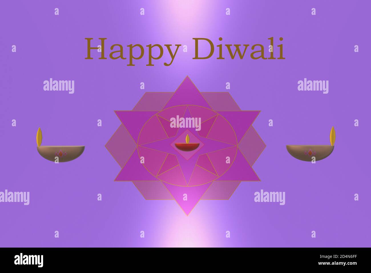 Pink diwali festival rangoli hi-res stock photography and images - Alamy