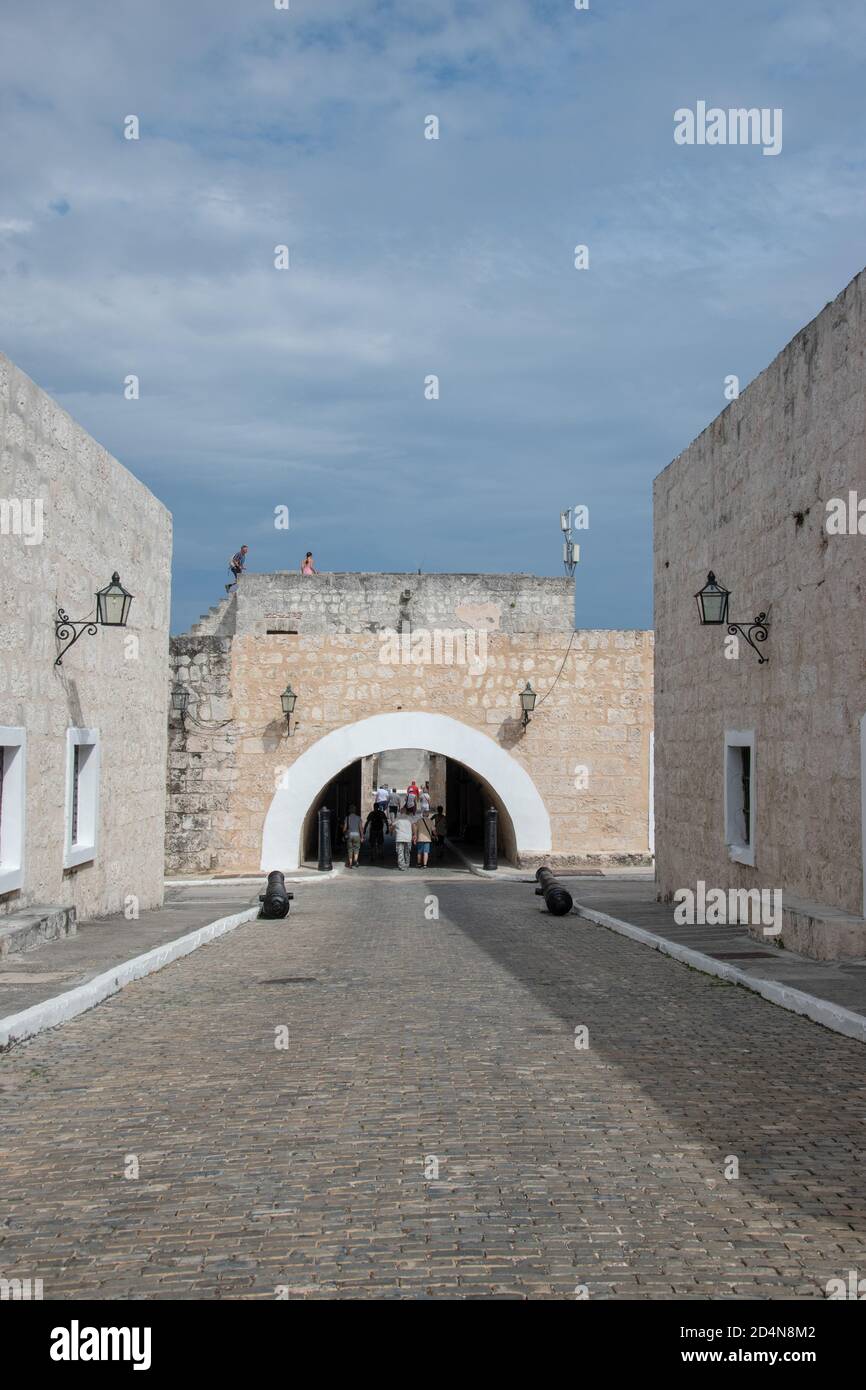 November 27th, 2018. La Cabana fortress, Havana Harbour, Havana, Cuba ...