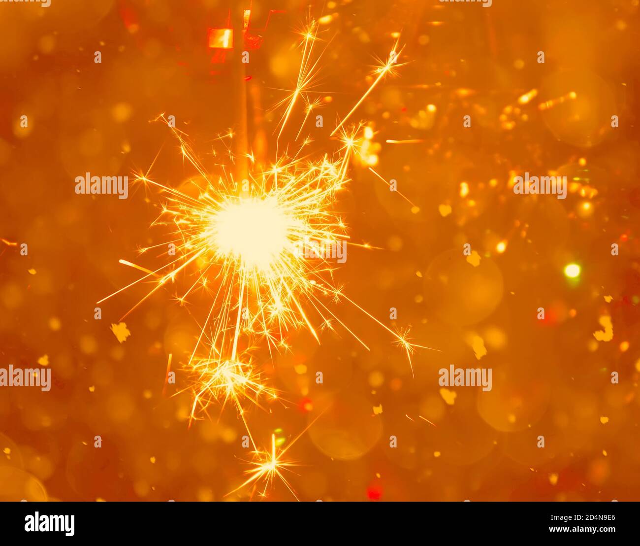 Bengali fire. Festive new year background Stock Photo - Alamy