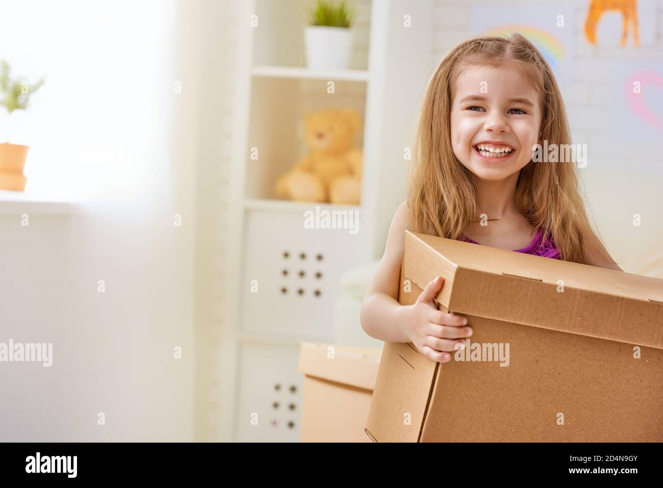 the move to a new home Stock Photo - Alamy