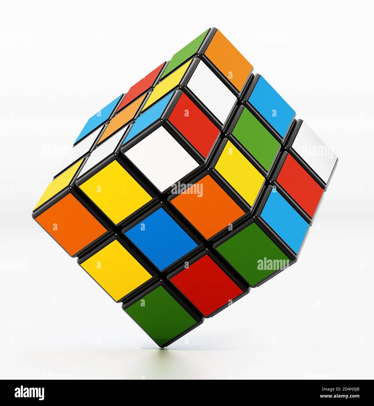 3d isolated cube hi-res stock photography and images - Alamy
