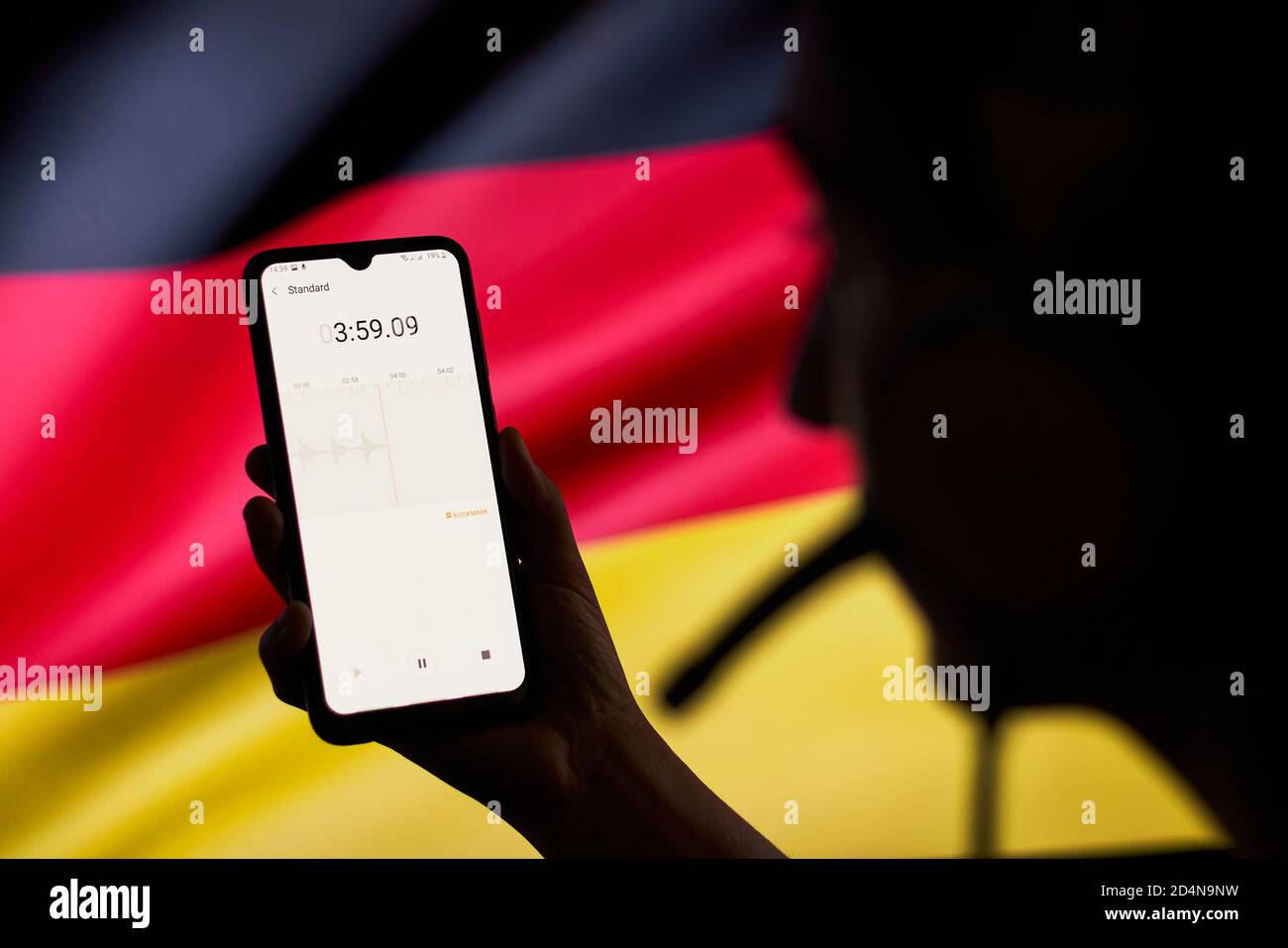 Germany Secret Service officer recording diplomatic conversations with ...