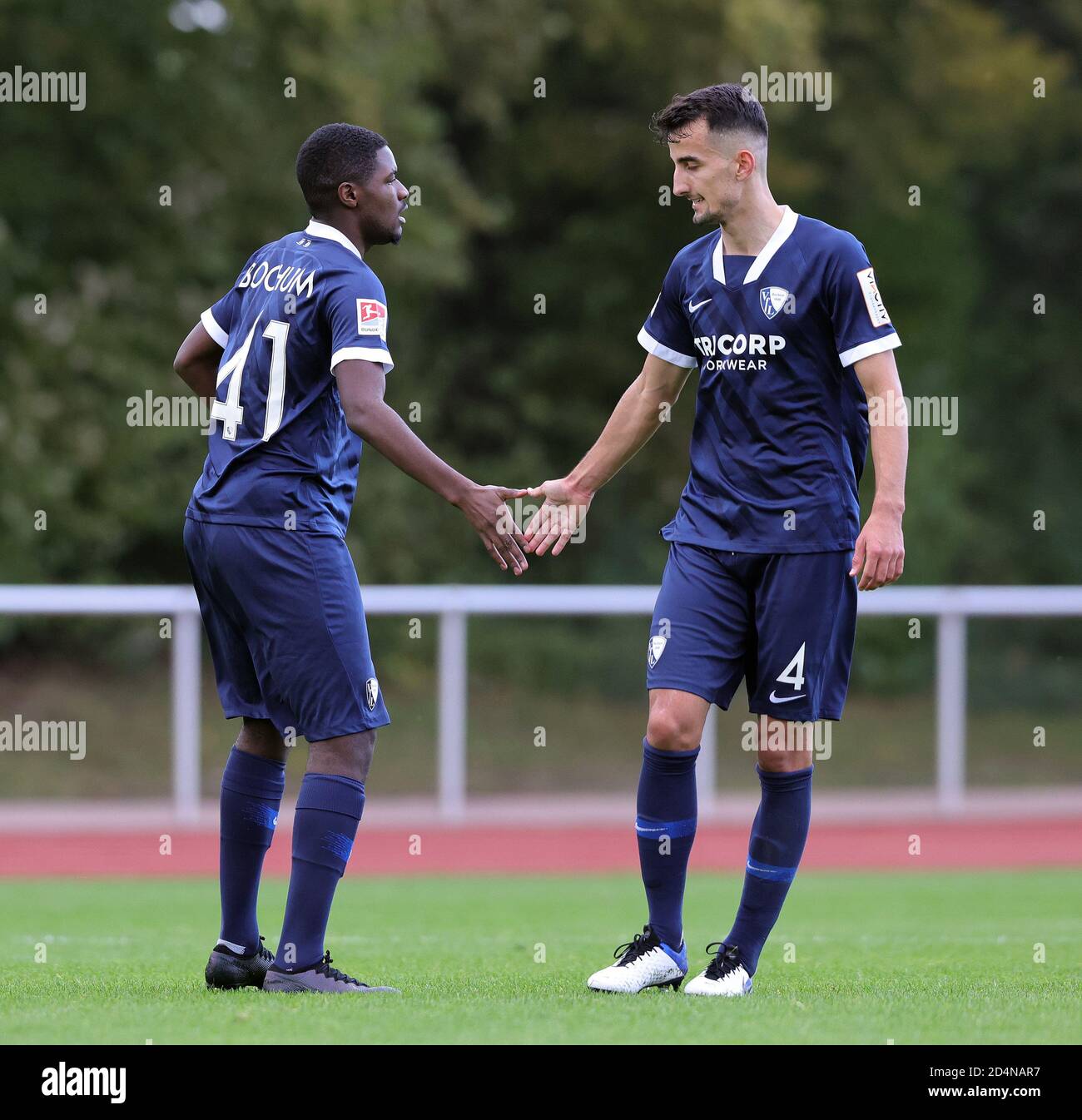 firo: 09.10.2020, football, 2nd Bundesliga, season 2020/2021, test ...