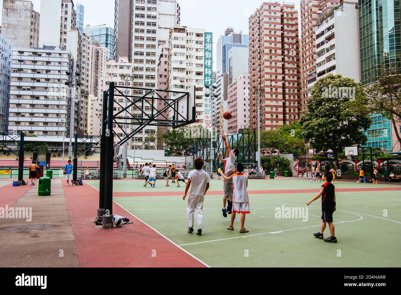 Southern Playground Wan Chai Hong Kong Stock Photo - Alamy
