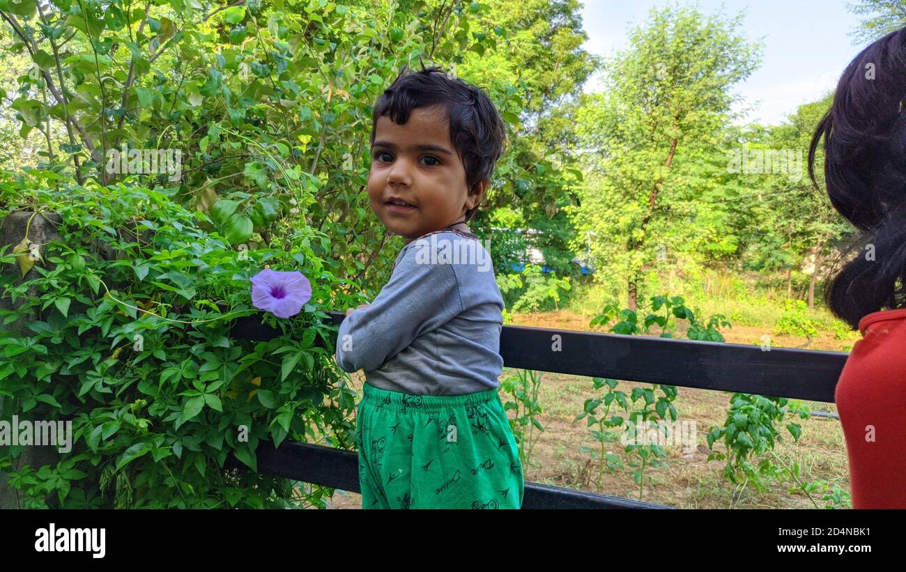 Cute indian girl closeup beautiful hi-res stock photography and images ...