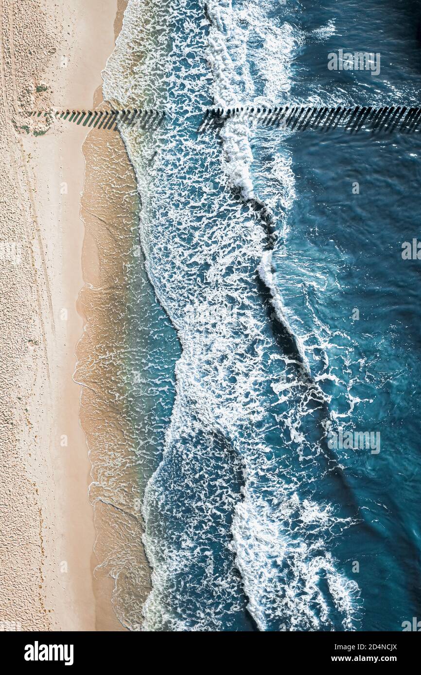 Beautiful top down view waves hi-res stock photography and images - Alamy