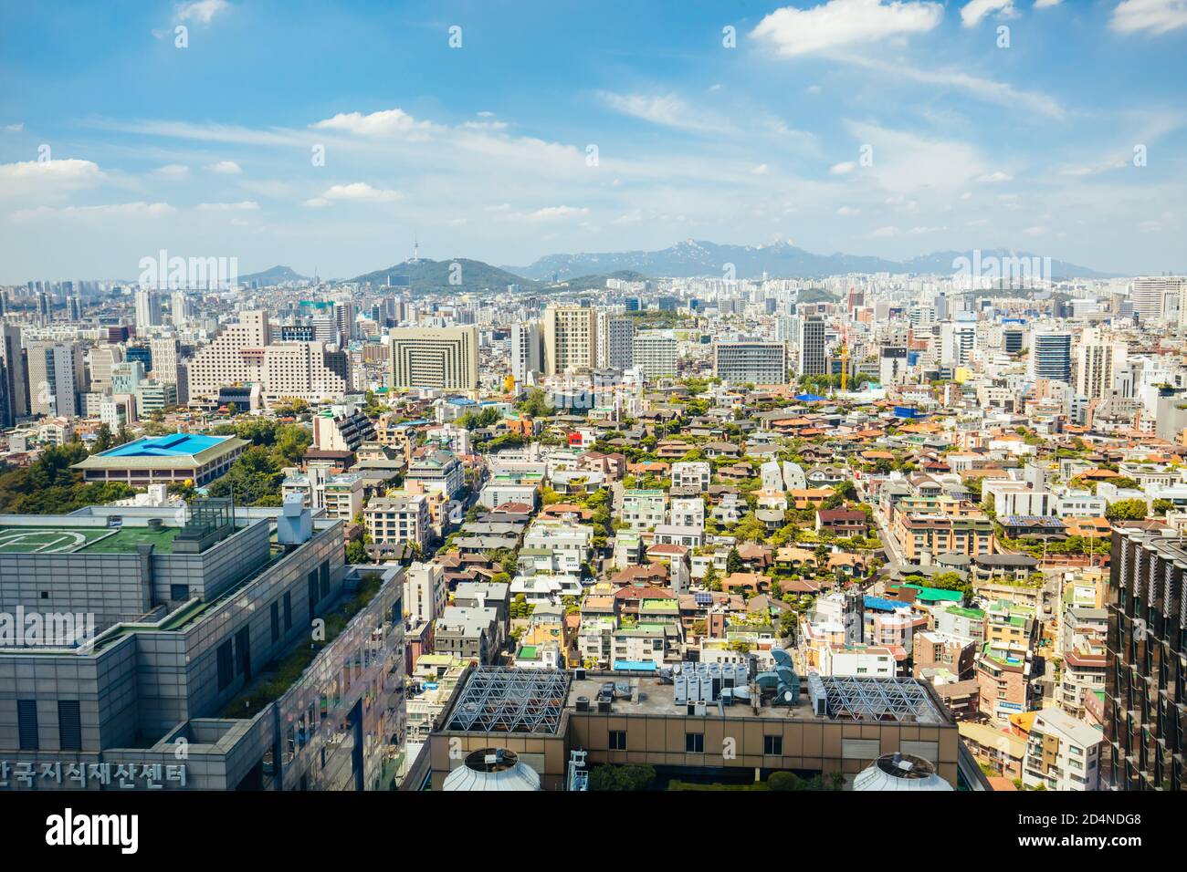 Daytime View Over Seoul in South Korea Stock Photo - Alamy