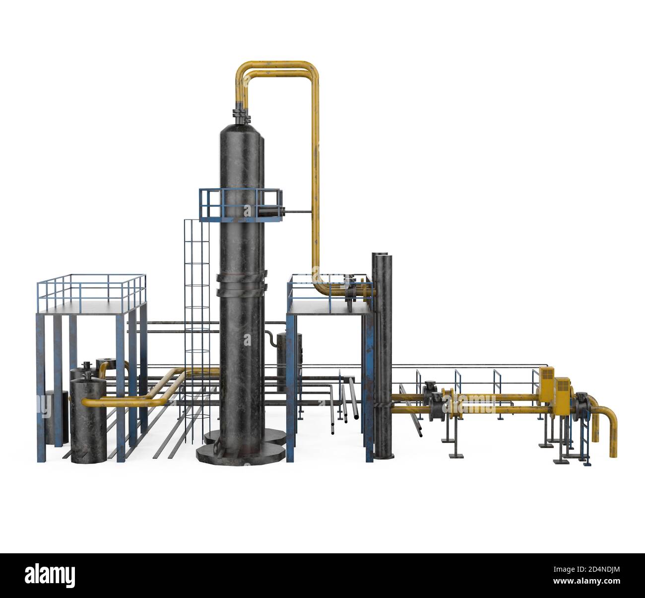 Town industrial Cut Out Stock Images & Pictures - Alamy