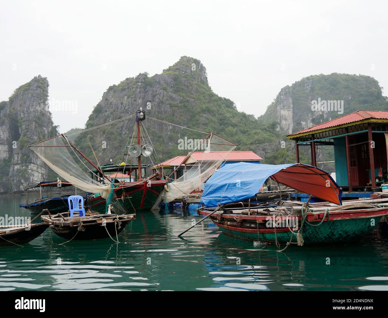 Vietnam, Quang Ninh Area, Halong Bay or Ha Long Bay Unesco World ...