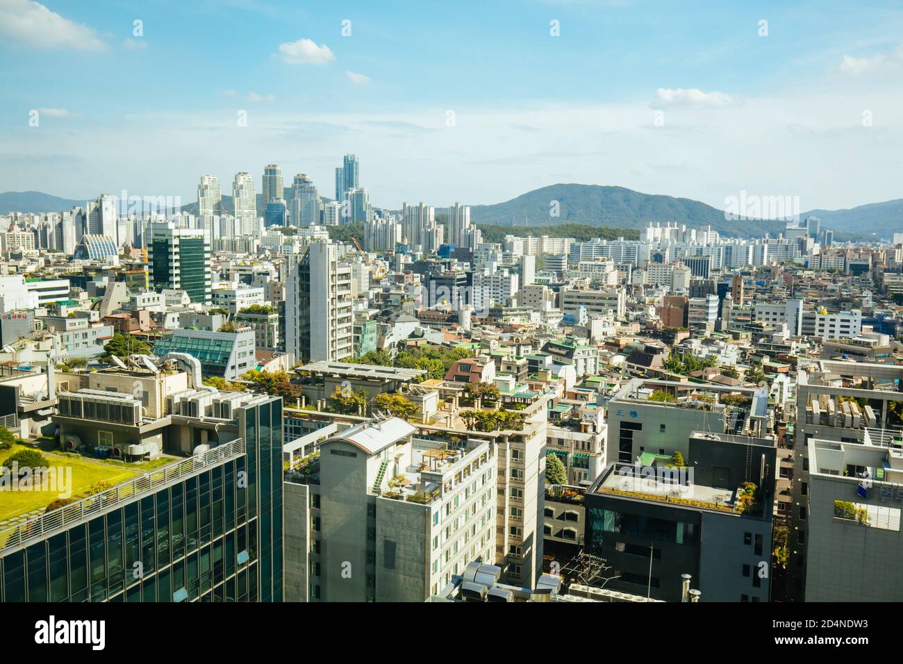 Daytime View Over Seoul in South Korea Stock Photo - Alamy