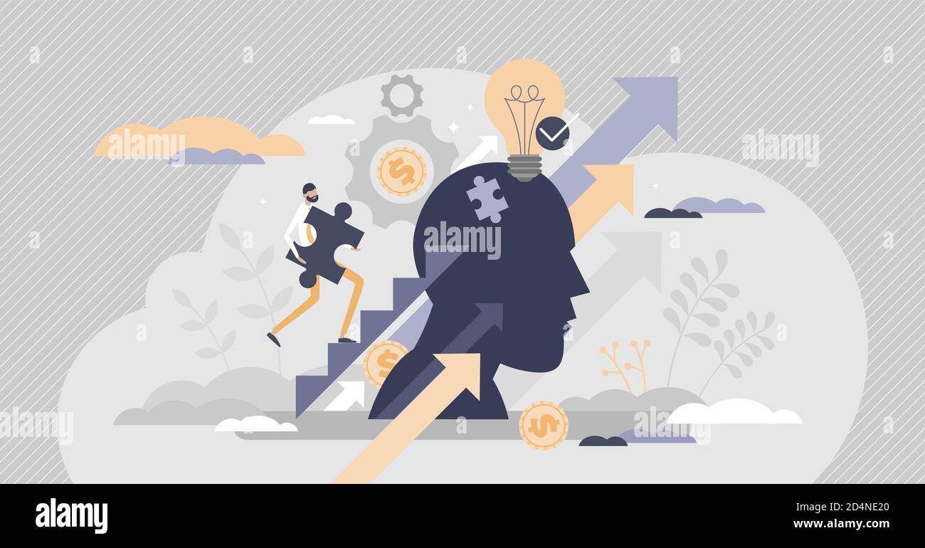 Upskilling illustration Stock Vector Images - Alamy