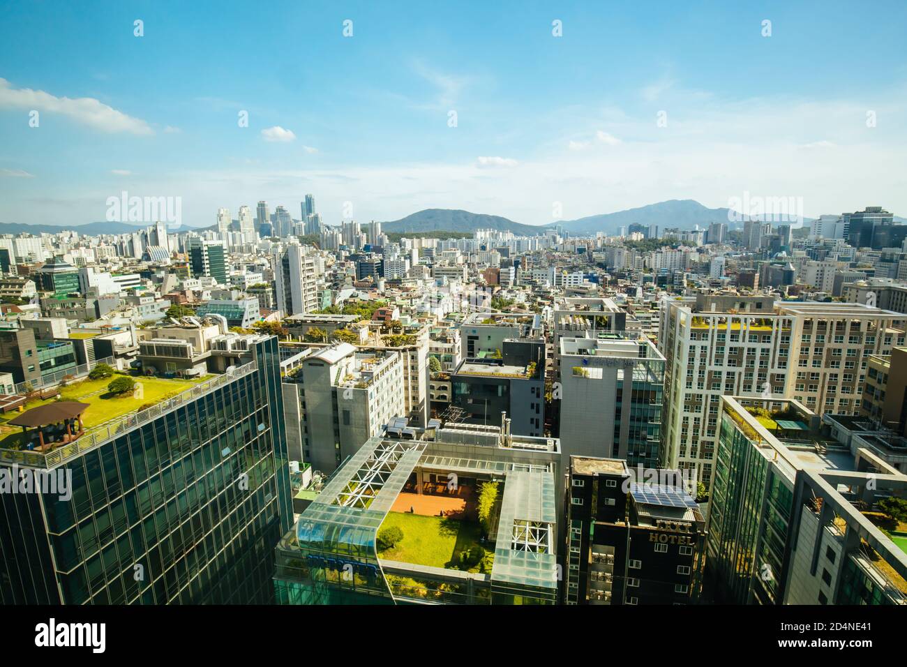 Daytime View Over Seoul in South Korea Stock Photo - Alamy