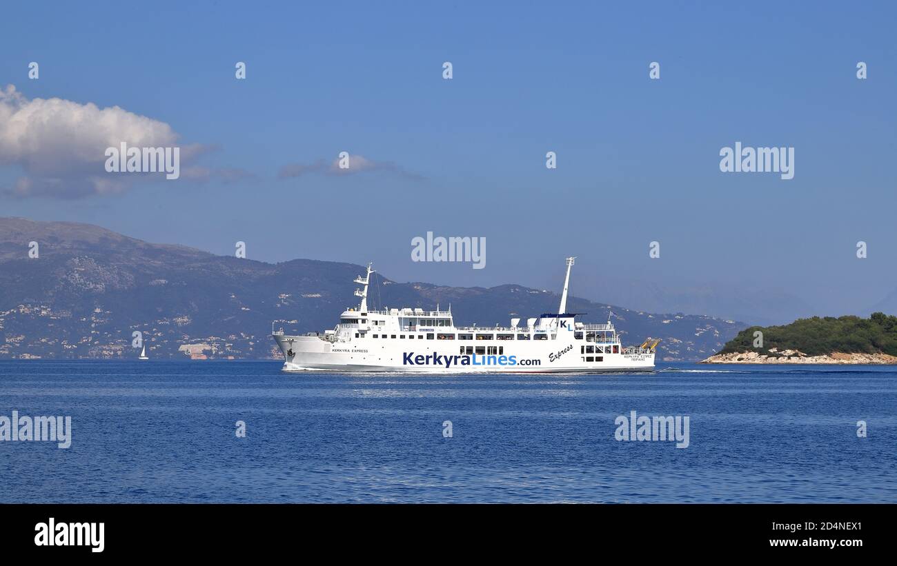 Kerkyra line hi-res stock photography and images - Alamy