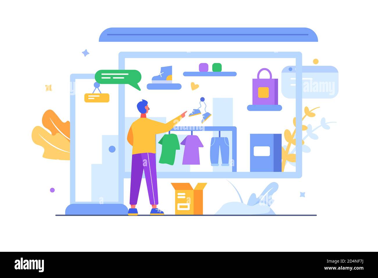 Street view through window Stock Vector Images - Alamy