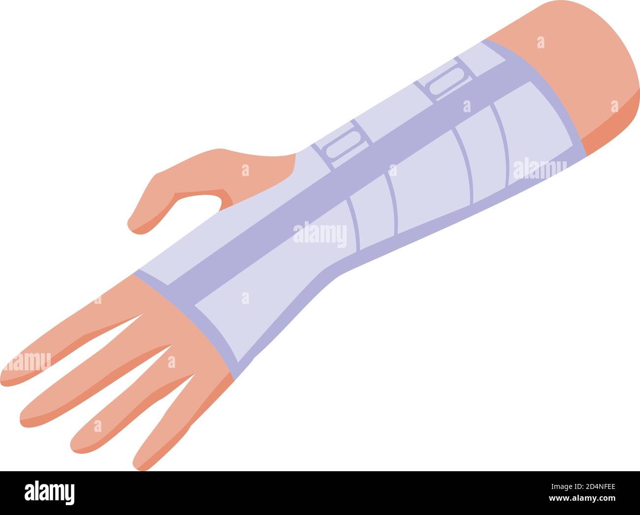 Hand injury icon, isometric style Stock Vector Image & Art - Alamy