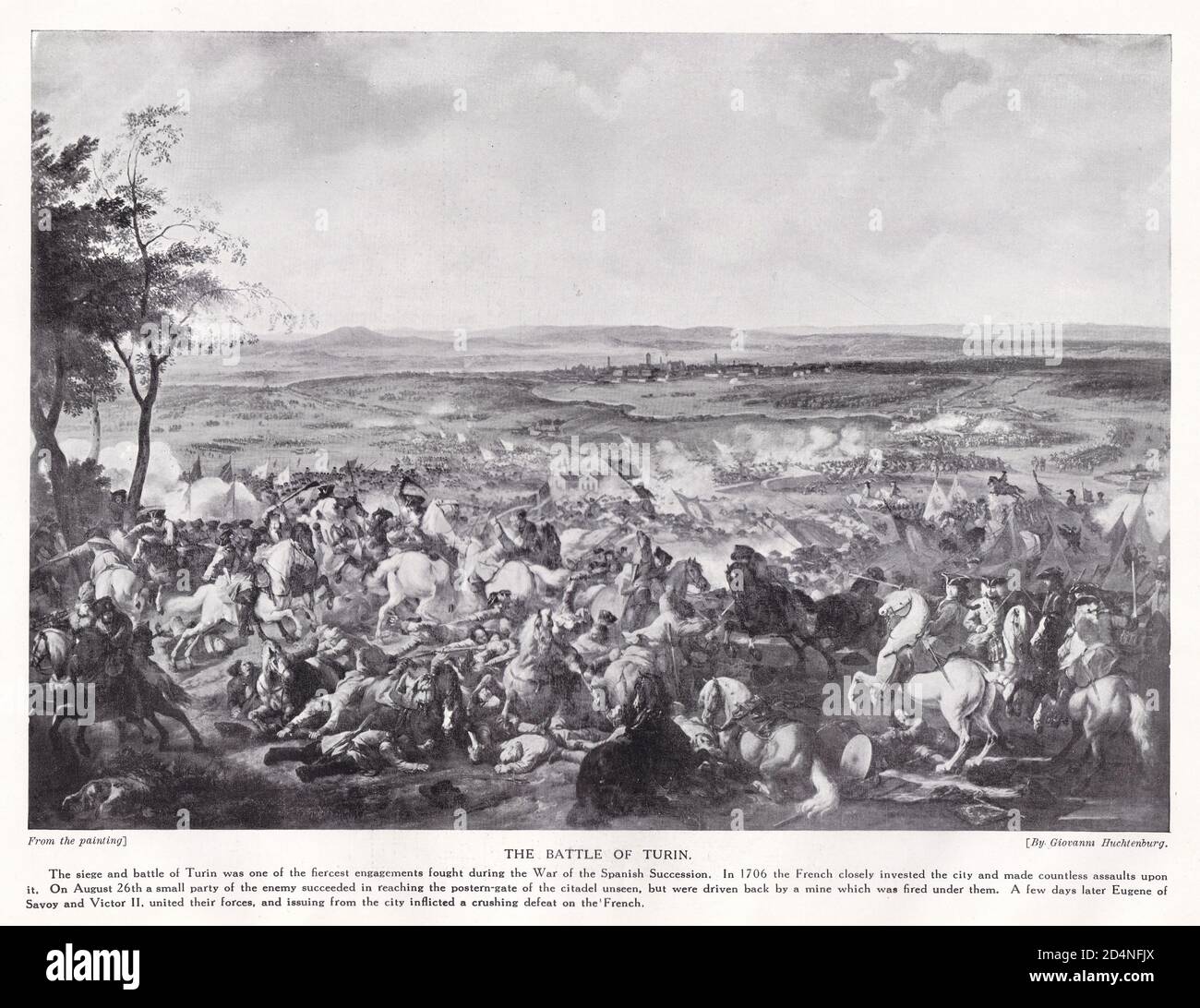 The Battle of Turin Stock Photo - Alamy