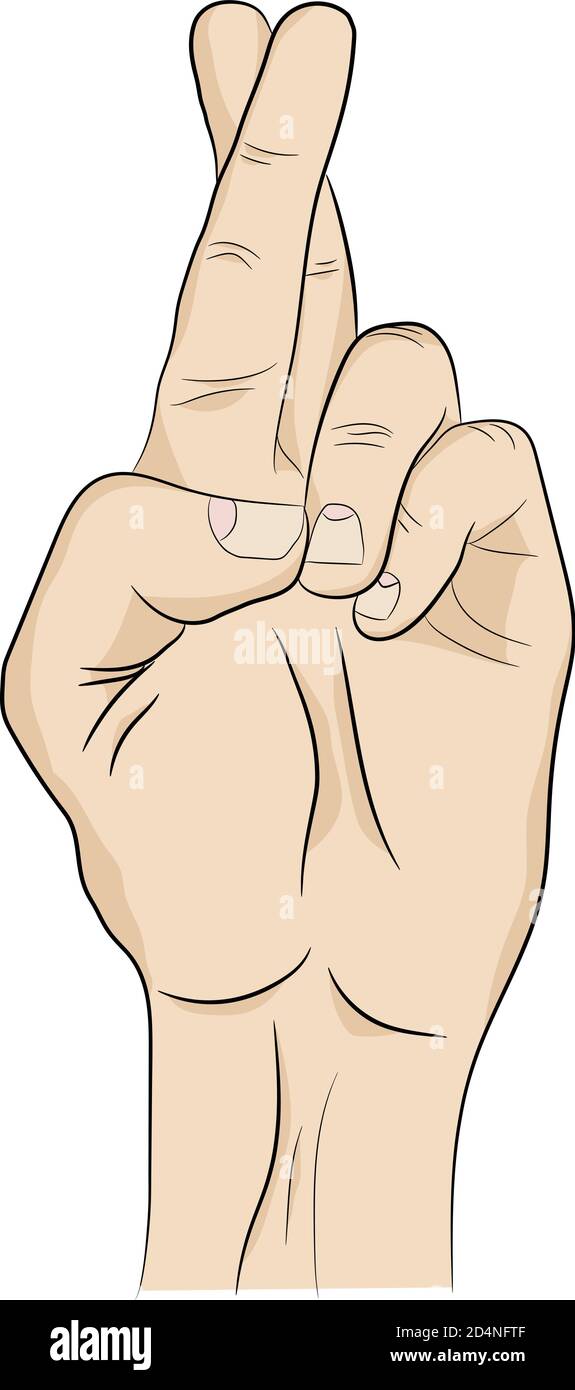 Showing middle finger Stock Vector Images - Alamy