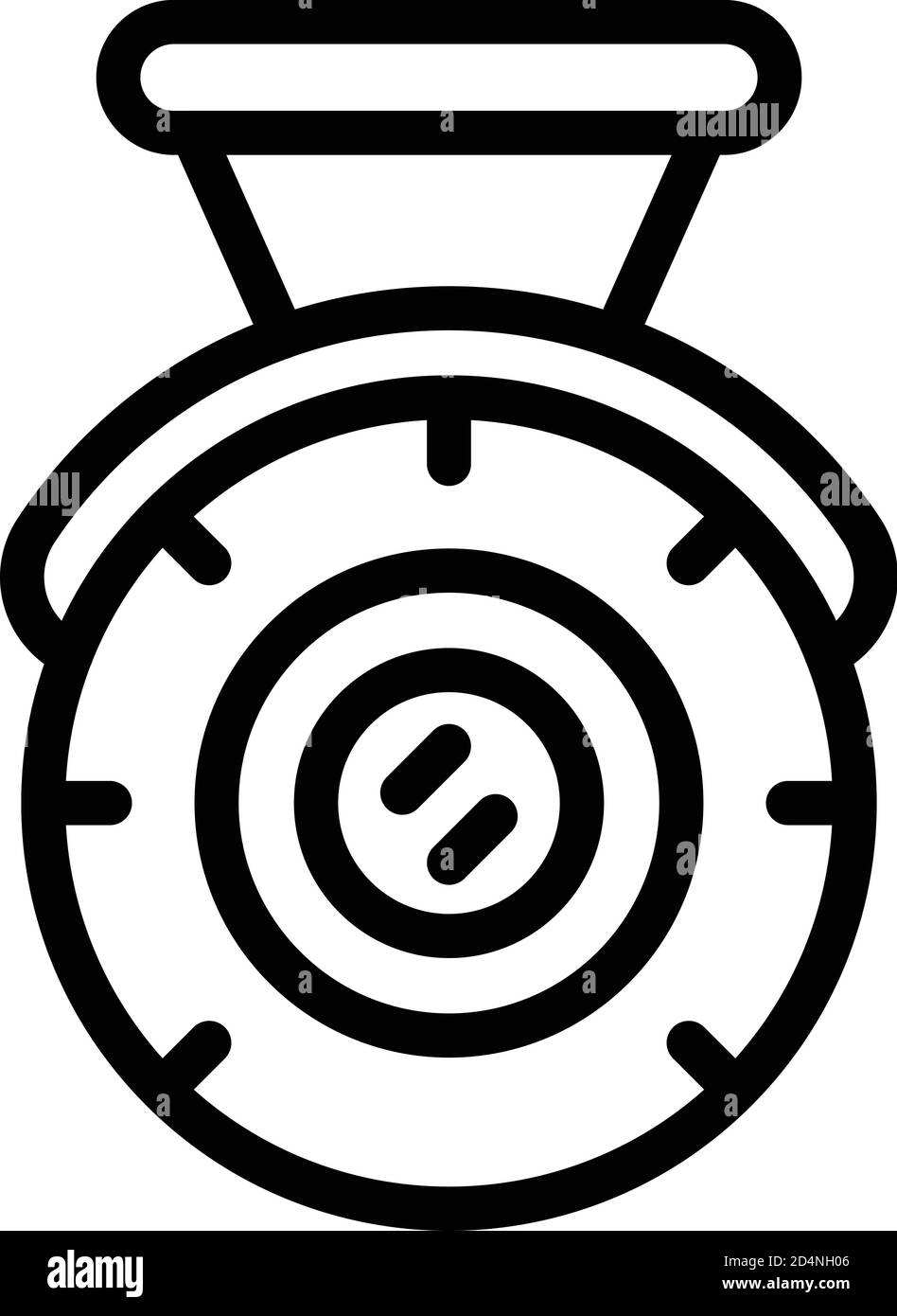 Medal reliability icon, outline style Stock Vector Image & Art - Alamy