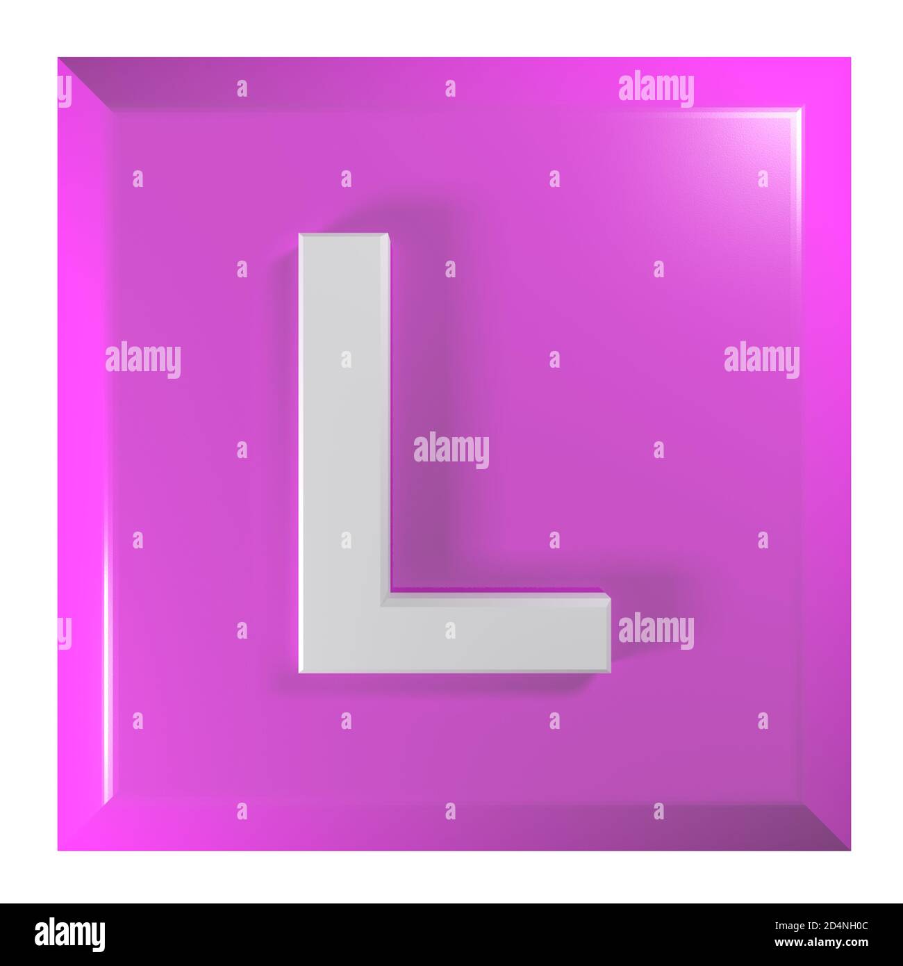 Letter l 3d hi-res stock photography and images - Alamy