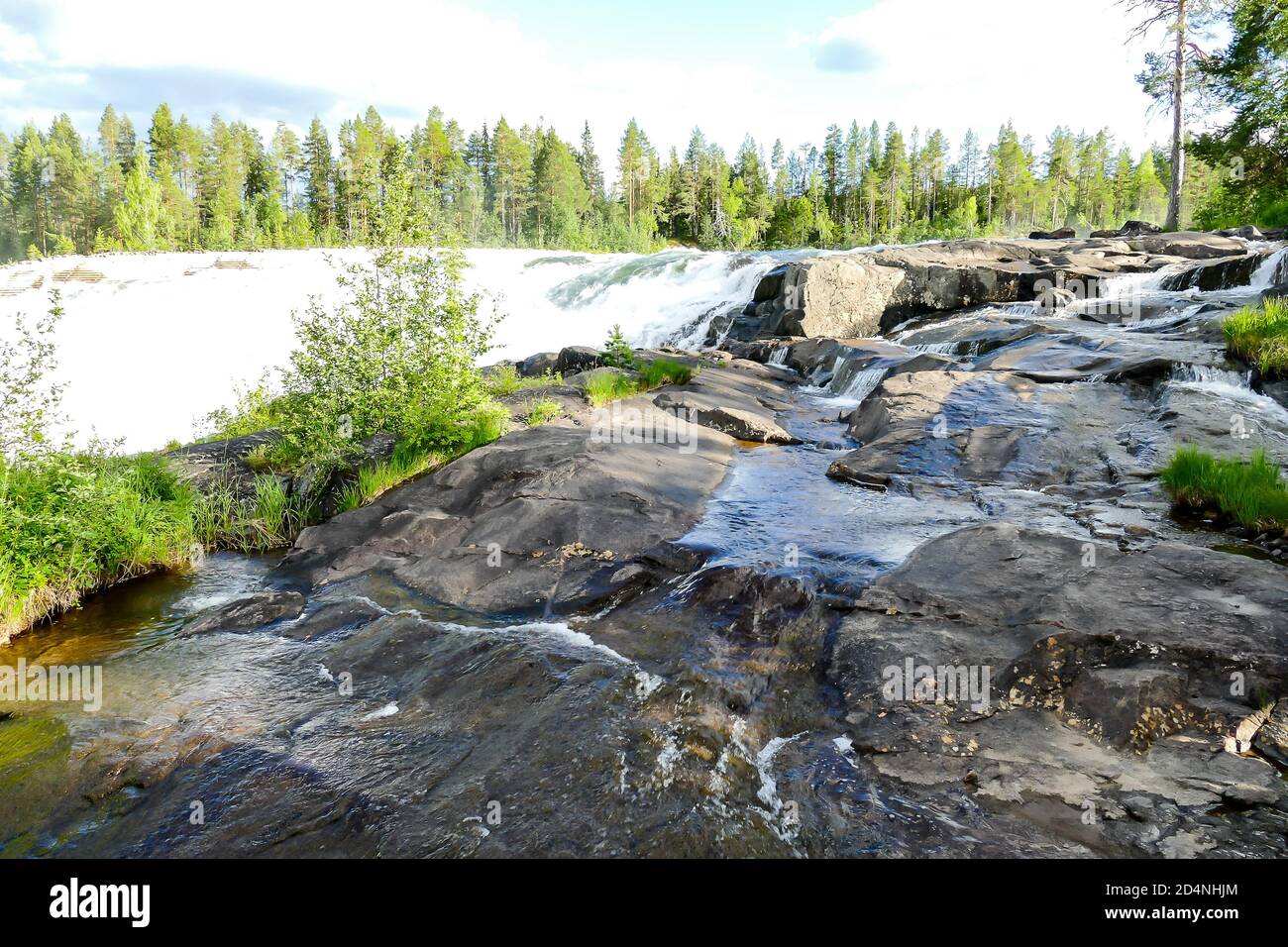 Sweden creek falls hi-res stock photography and images - Alamy