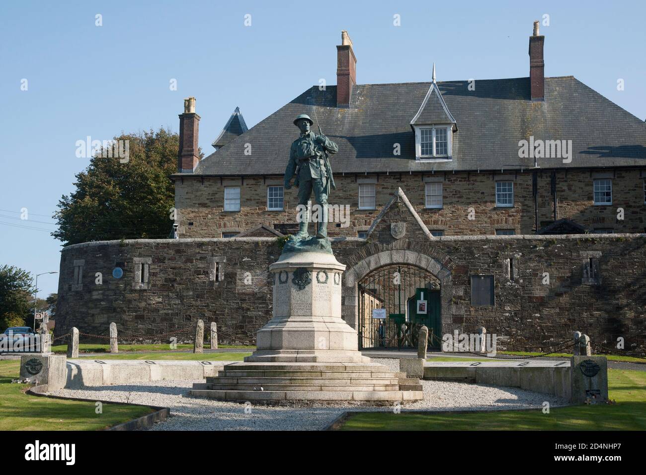 Bodmin town centre Cornwall Stock Photo - Alamy