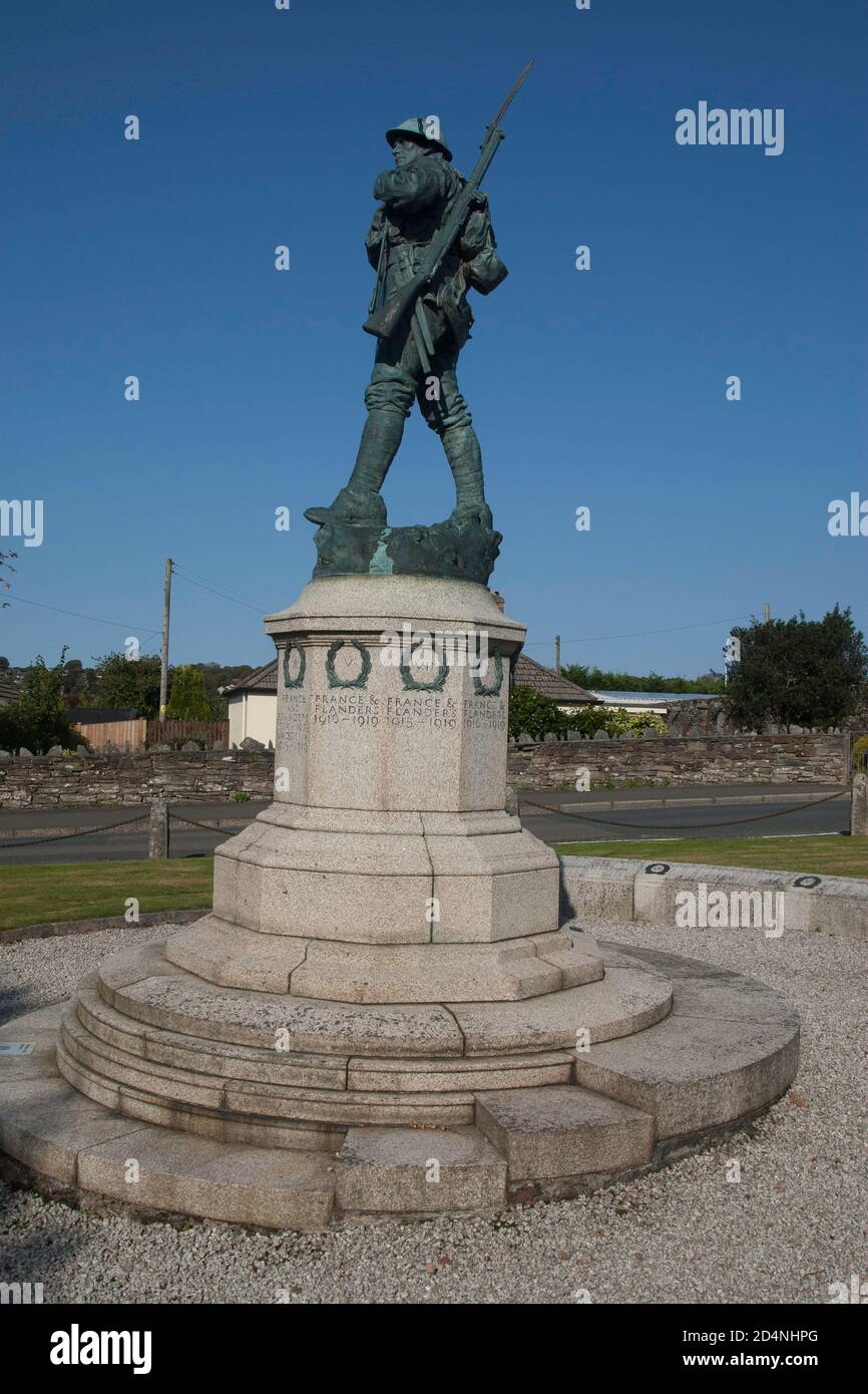 Bodmin war memorial hi-res stock photography and images - Alamy
