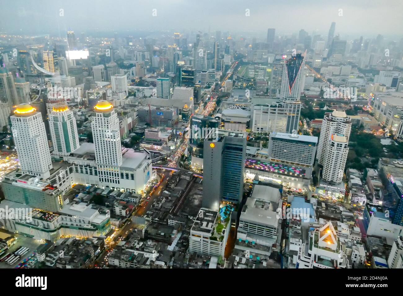 aerial view of shanghai, digital photo picture as a background Stock ...