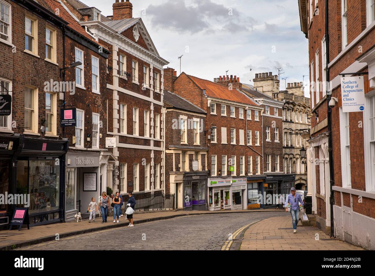 UK, England, Yorkshire, York, Micklegate, landmark Georgian house Home ...