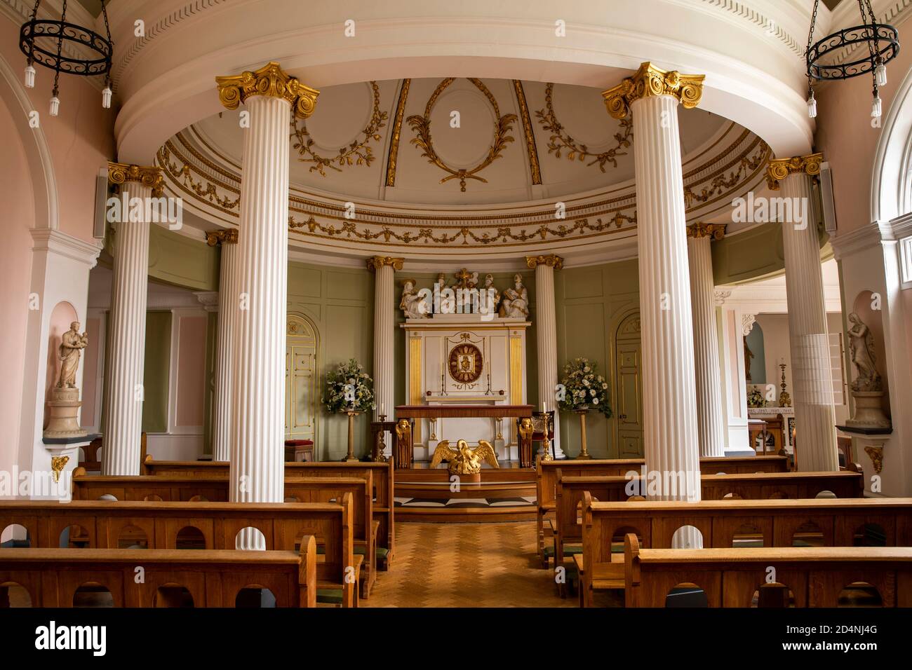 UK, England, Yorkshire, York, Blossom Lane, Bar Convent, interior ...