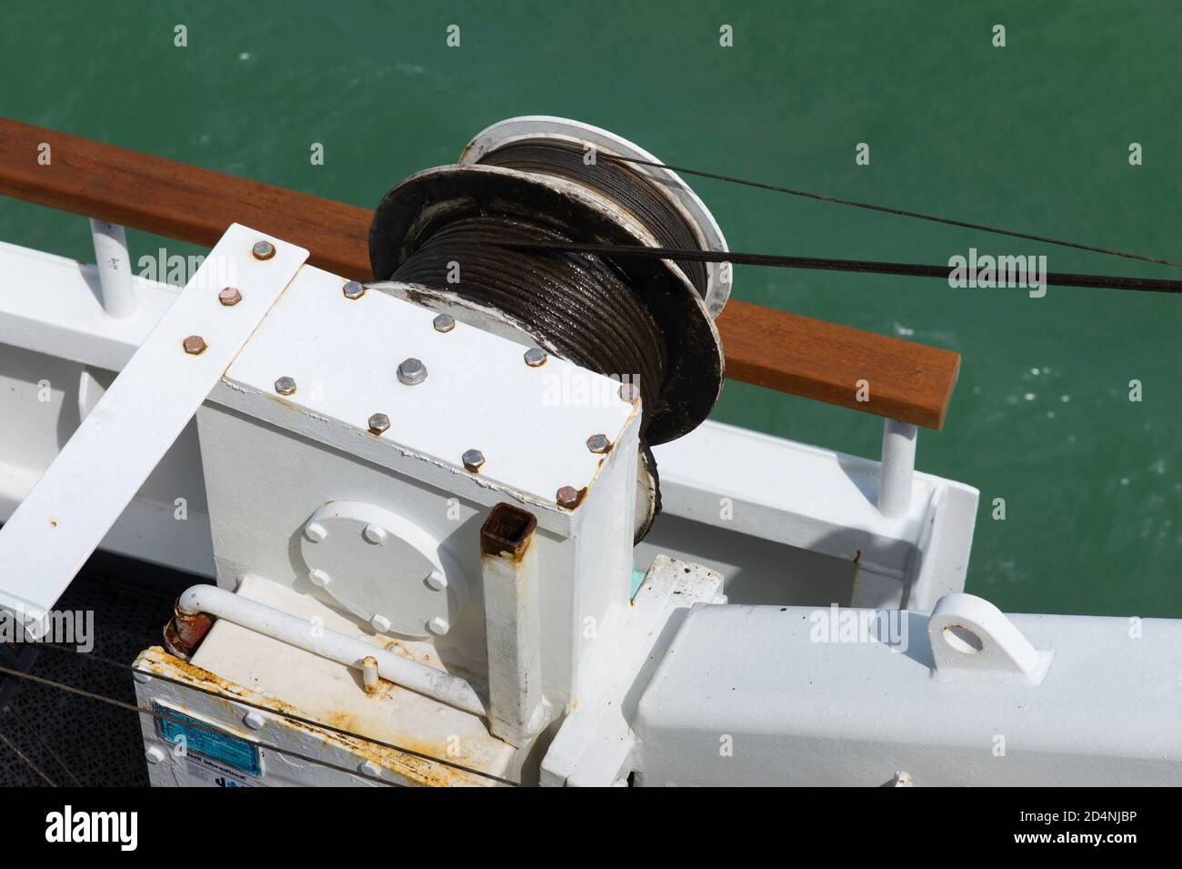 Wheel of large boat hi-res stock photography and images - Alamy